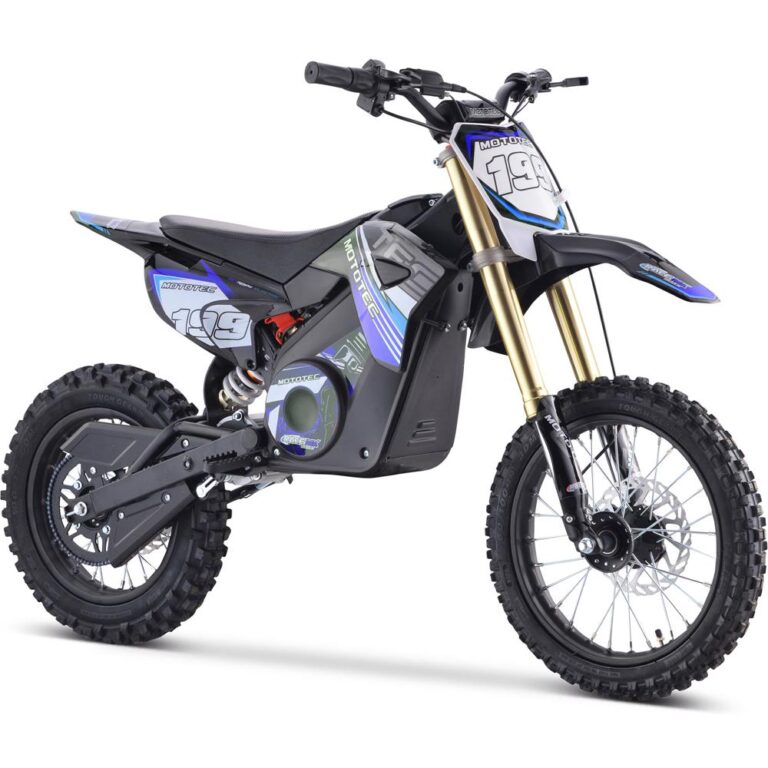 MotoTec 72v Pro Electric Dirt Bike 5000w Lithium Green - D&M Motorsports