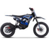MotoTec 60v Pro Electric Dirt Bike 2000w Lithium Blue - D&M Motorsports